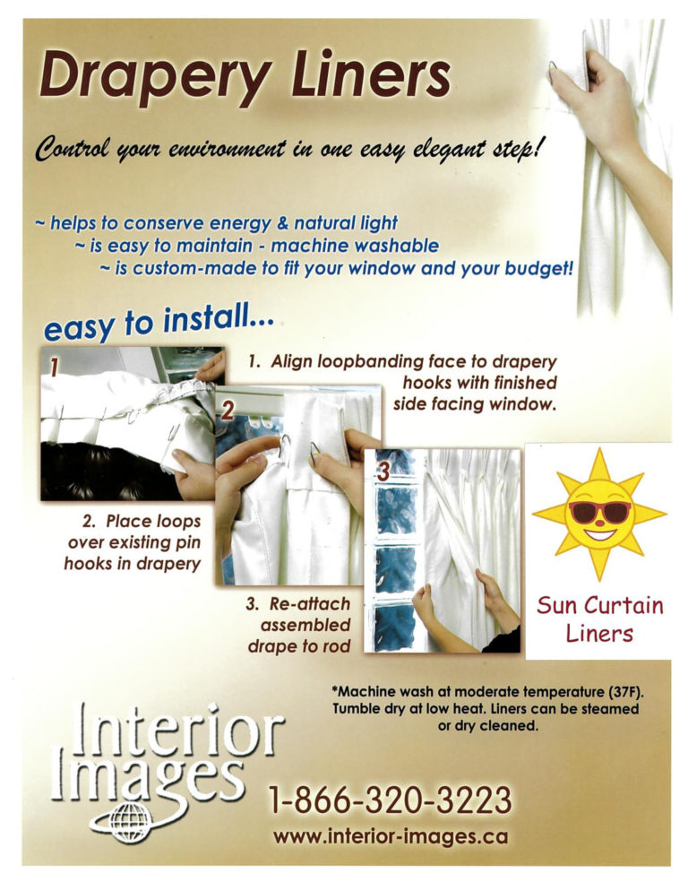 Drapery Liners | Interior Images